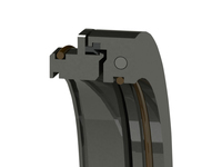 29704-4165 | Split GUARDIAN™ GUARDIAN-SPLIT Bearing Isolator Labyrinth Seal | Garlock